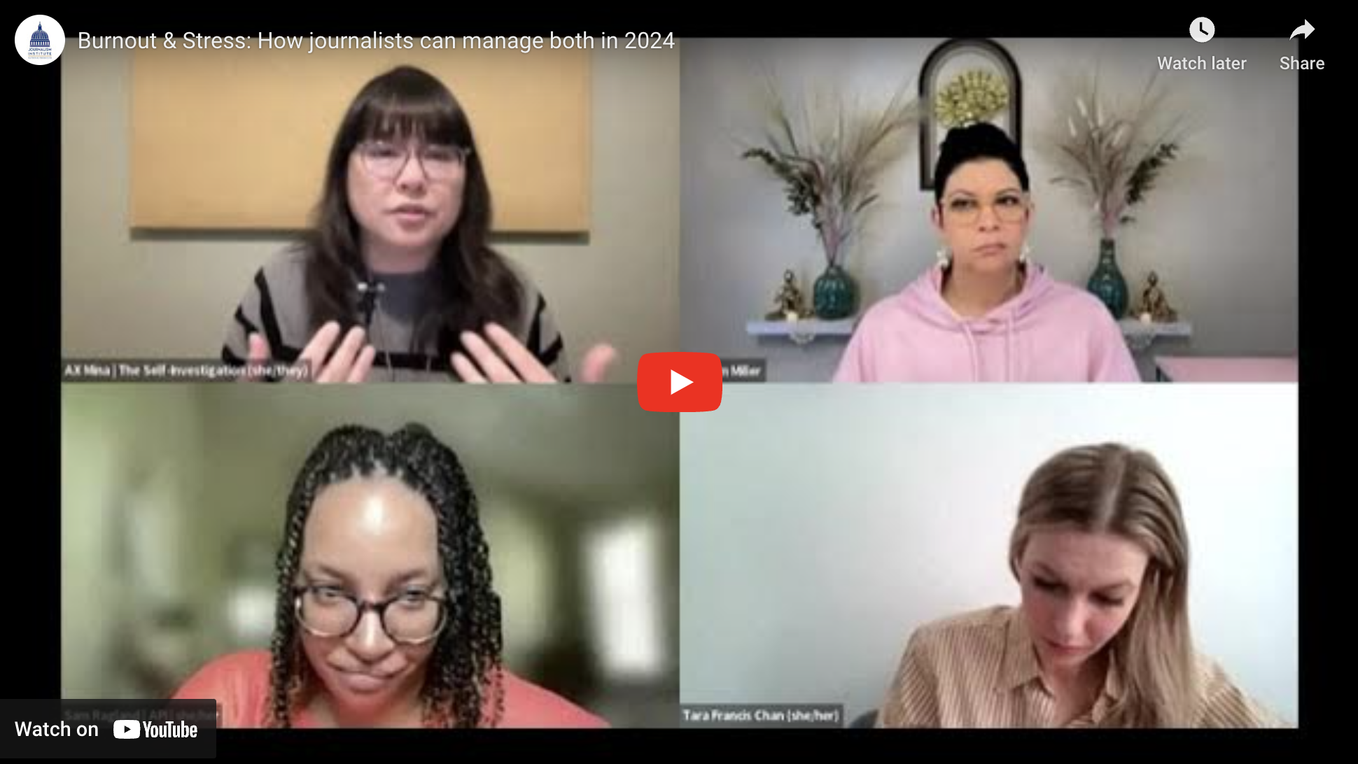 Video: Burnout & Stress — How journalists can manage both in 2024 ...