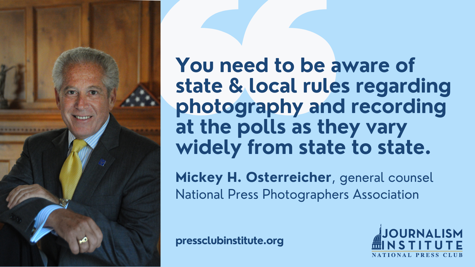 Election 2024: Navigating photography at polling locations - Journalism ...